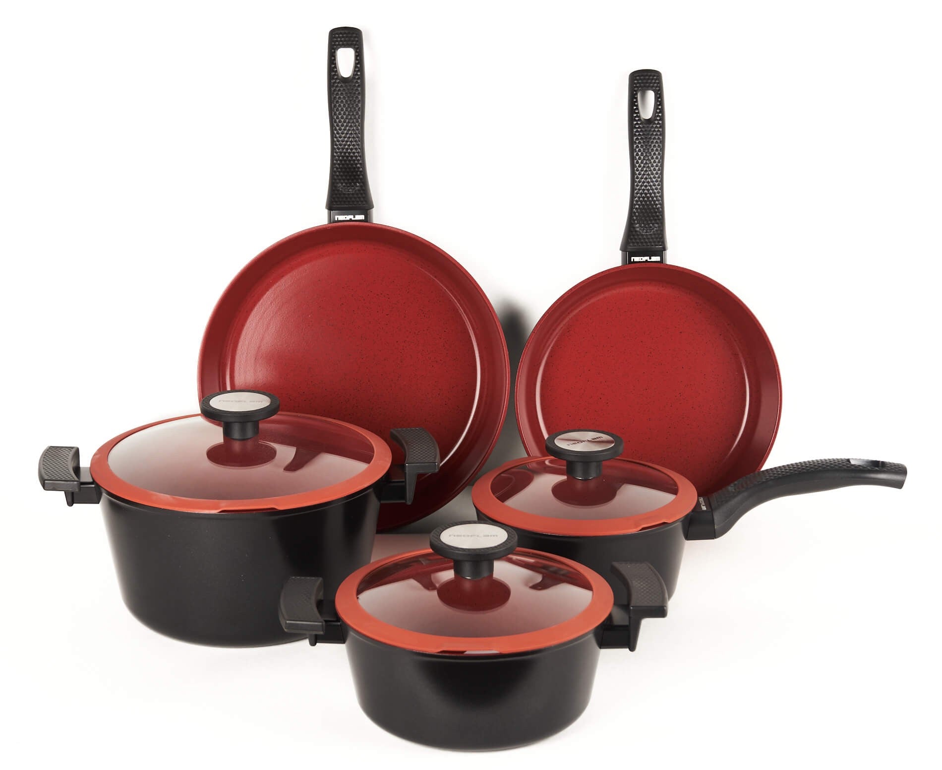 Set 8 pcs Non-Stick Pans and Casseroles Ecological Tuscany | Classe Italy